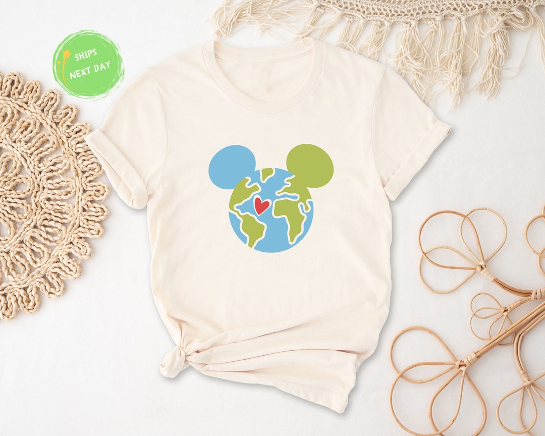Mickey Earth Day Shirt, Walt Disney World Earth Day Shirt, Animal ...