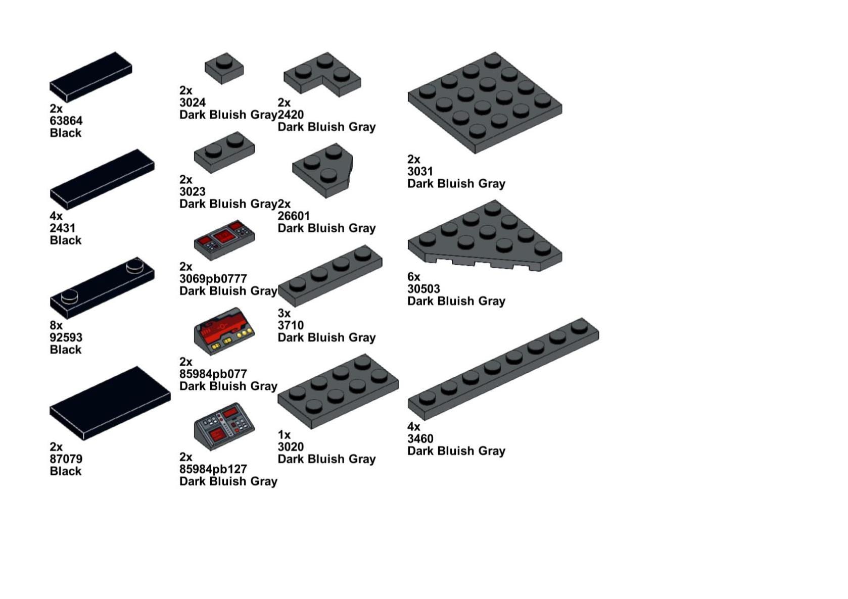 Lego Star Wars Starship Command Center MOC Digital Instructions Only ...