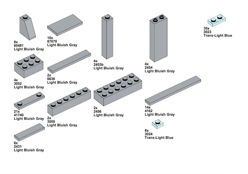 Lego Star Wars Hallway MOC | 228 Pieces | Digital Instructions Only ...