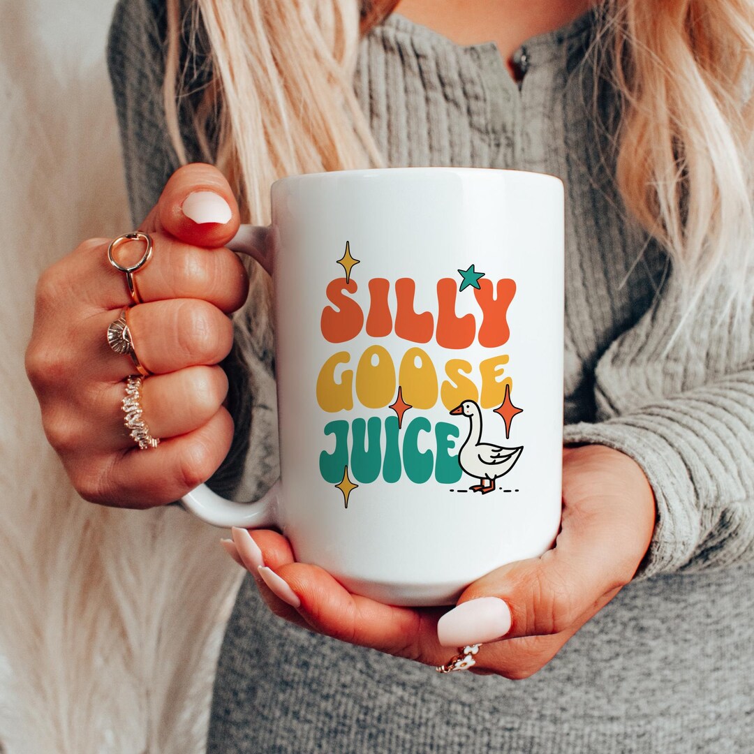 Silly Goose Juice Coffee Mug, Funny Gift, Silly Goose Mug, Funny Coffee ...