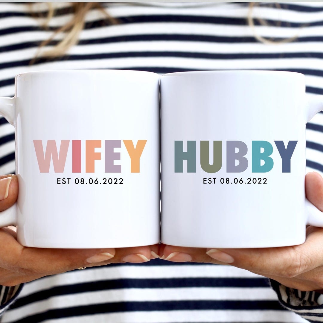Personalized Mr & Mrs Coffee Mugs, Husband and Wife Mugs, Mr and Mrs ...