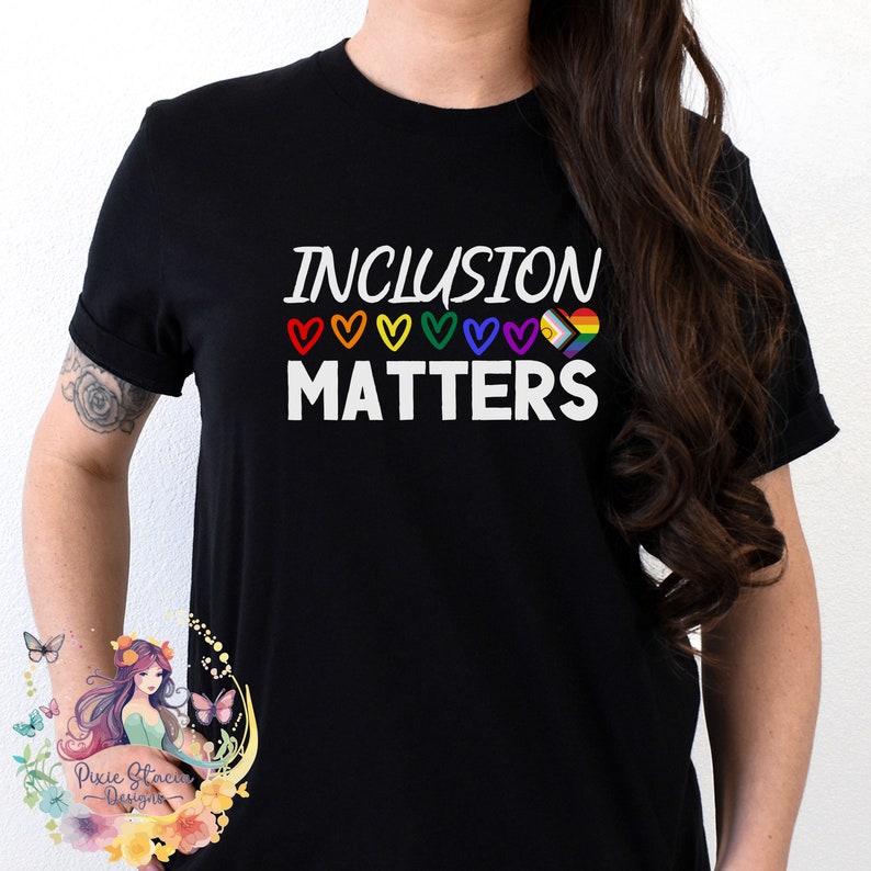 Inclusion Matters Png Inclusiveness Artwork Diversity Sublimation ...
