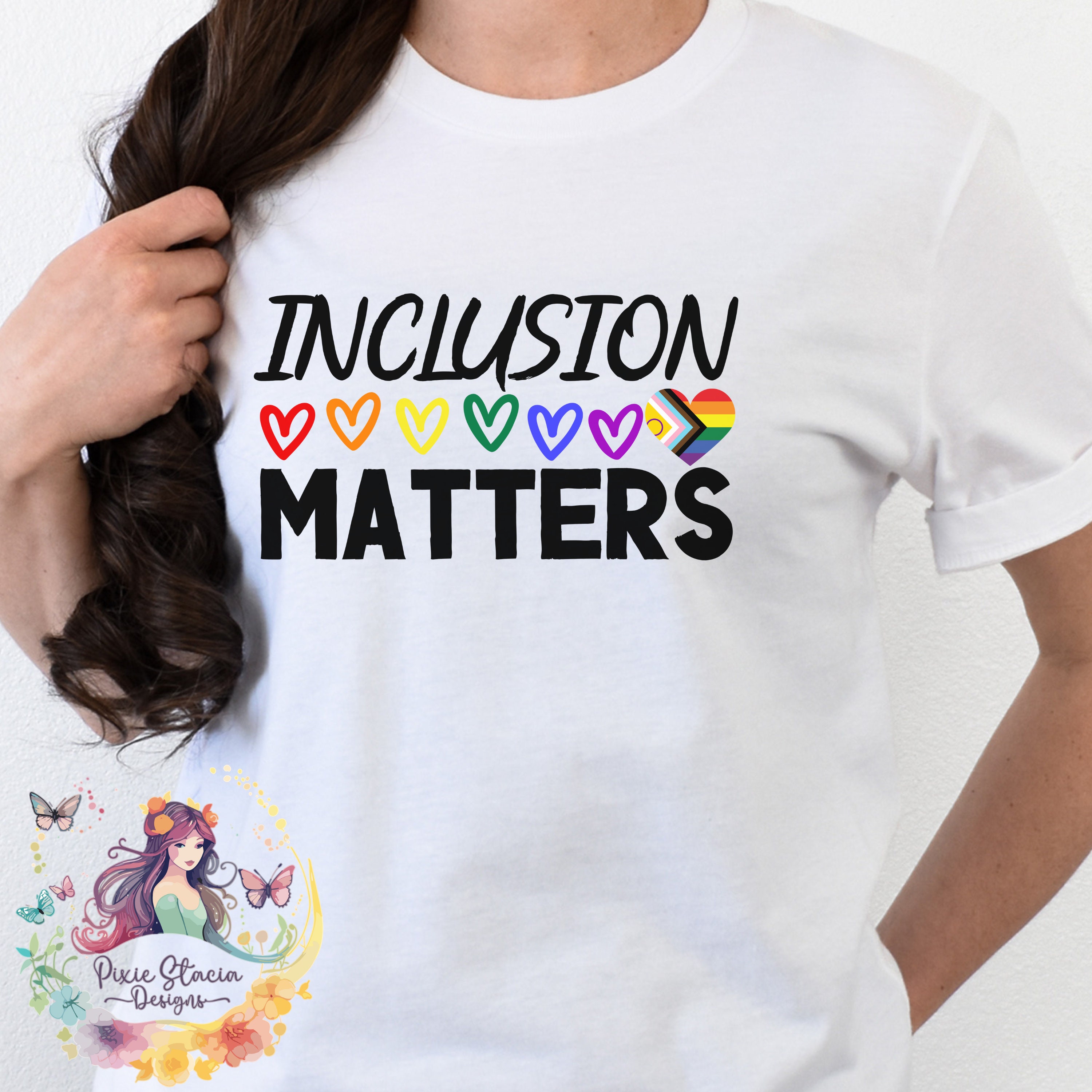 Inclusion Matters Png Inclusiveness Artwork Diversity Sublimation ...