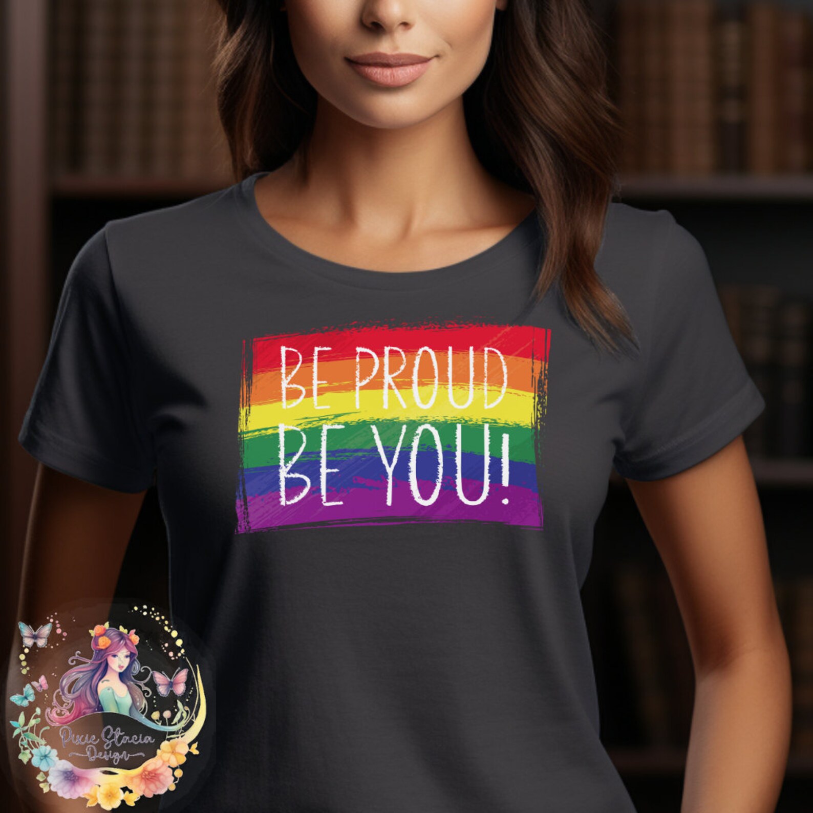 Be Proud Be You Digital Download LGBTQ Png Rainbow Clipart Pride ...