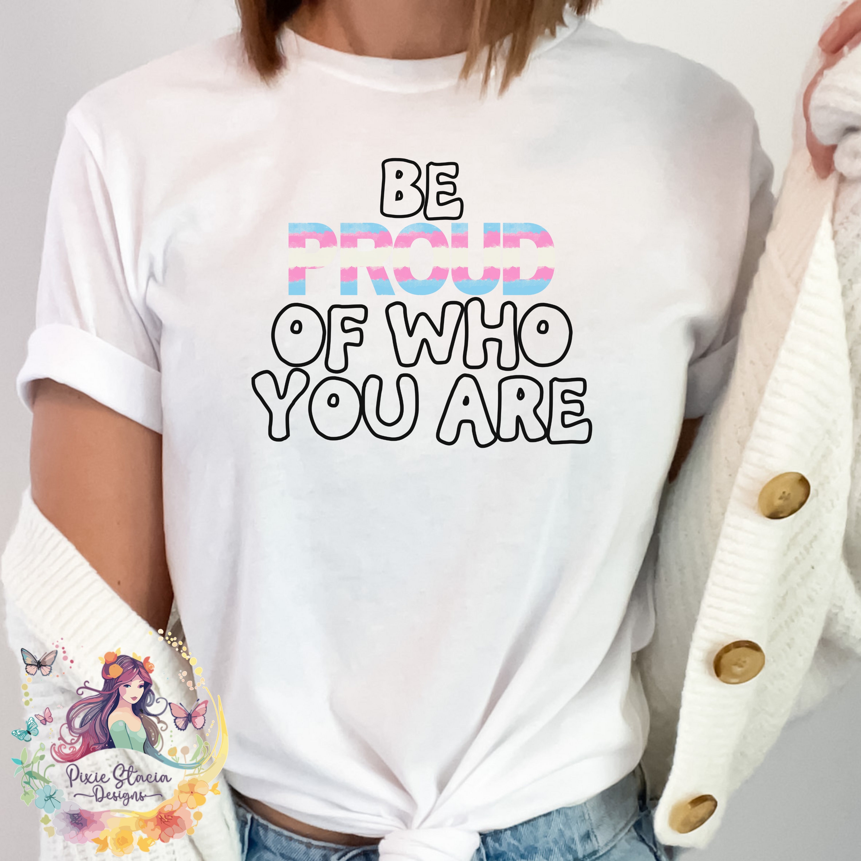 Trans Pride PNG Celebrate Transgender Rights Digital Download Be Proud ...