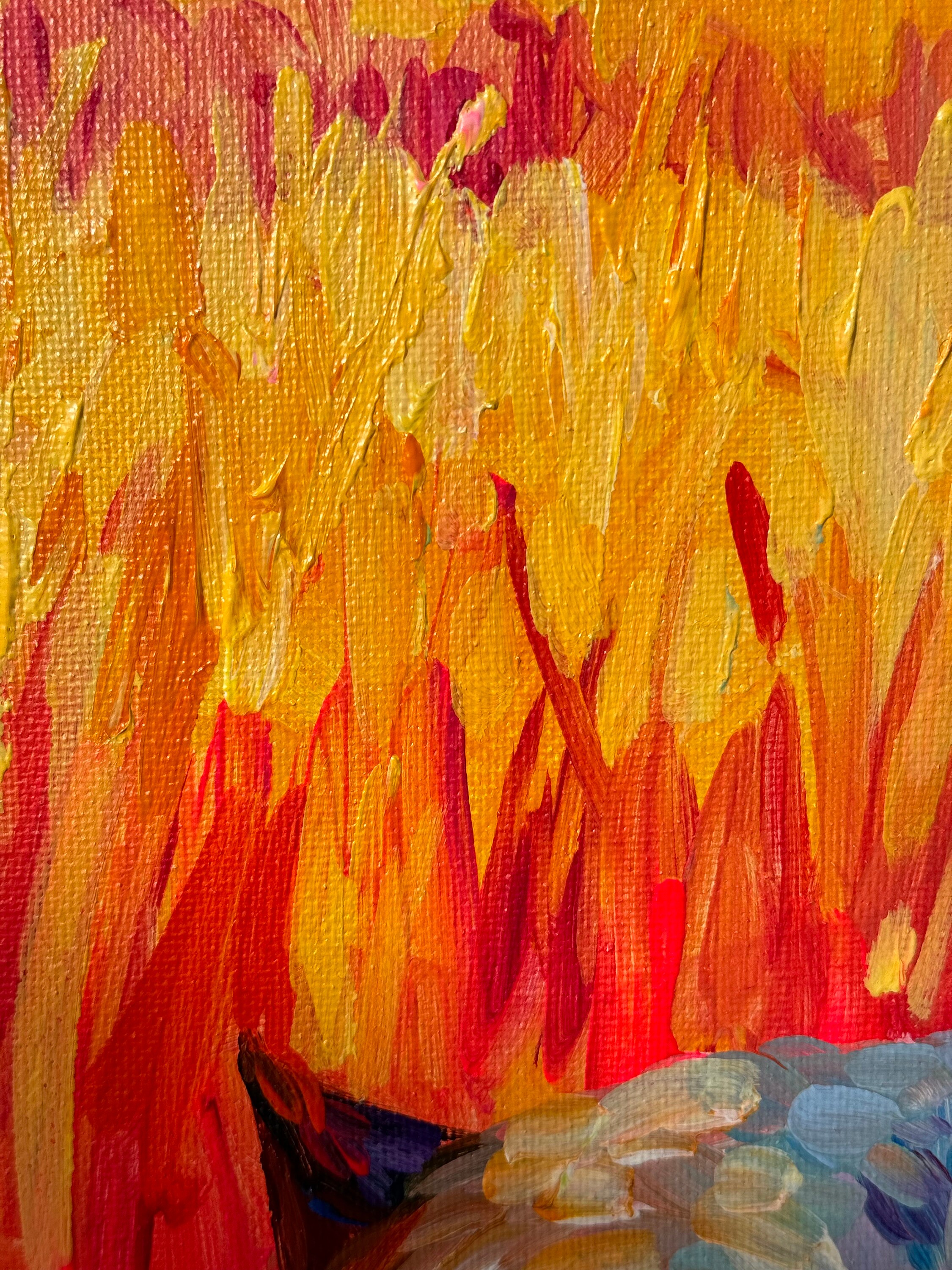 Silly Goose Painting Duck Original Art Acrylic on Canvas Hand Painted ...