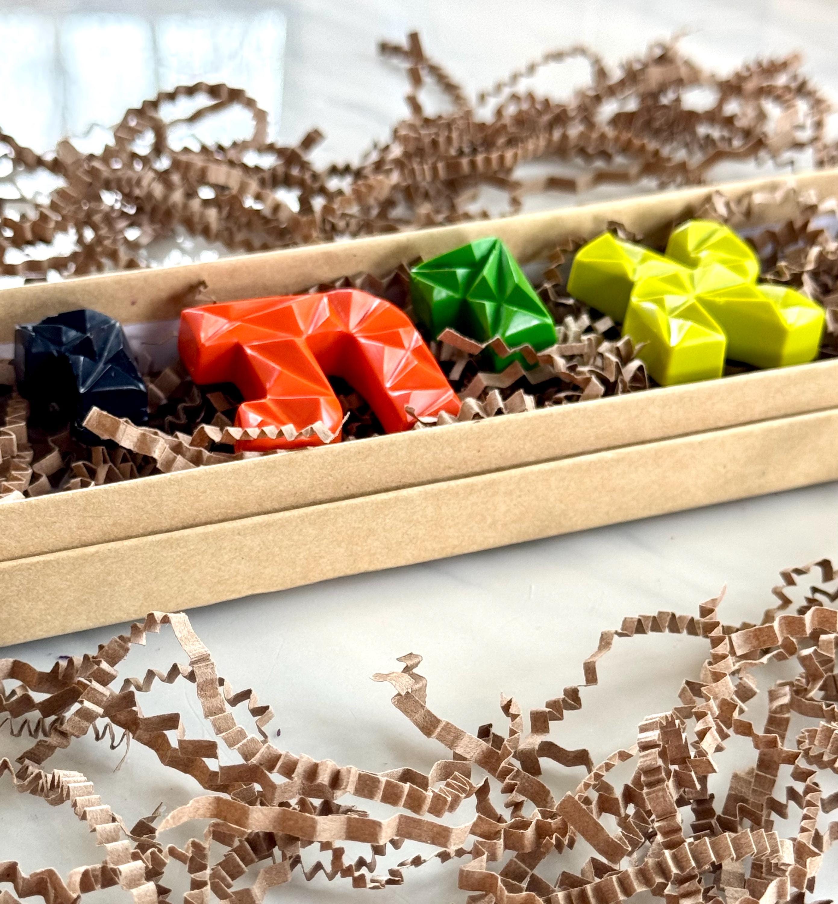 Hebrew Name Crayons Personalized | Custom Gift | Personalized Gift ...