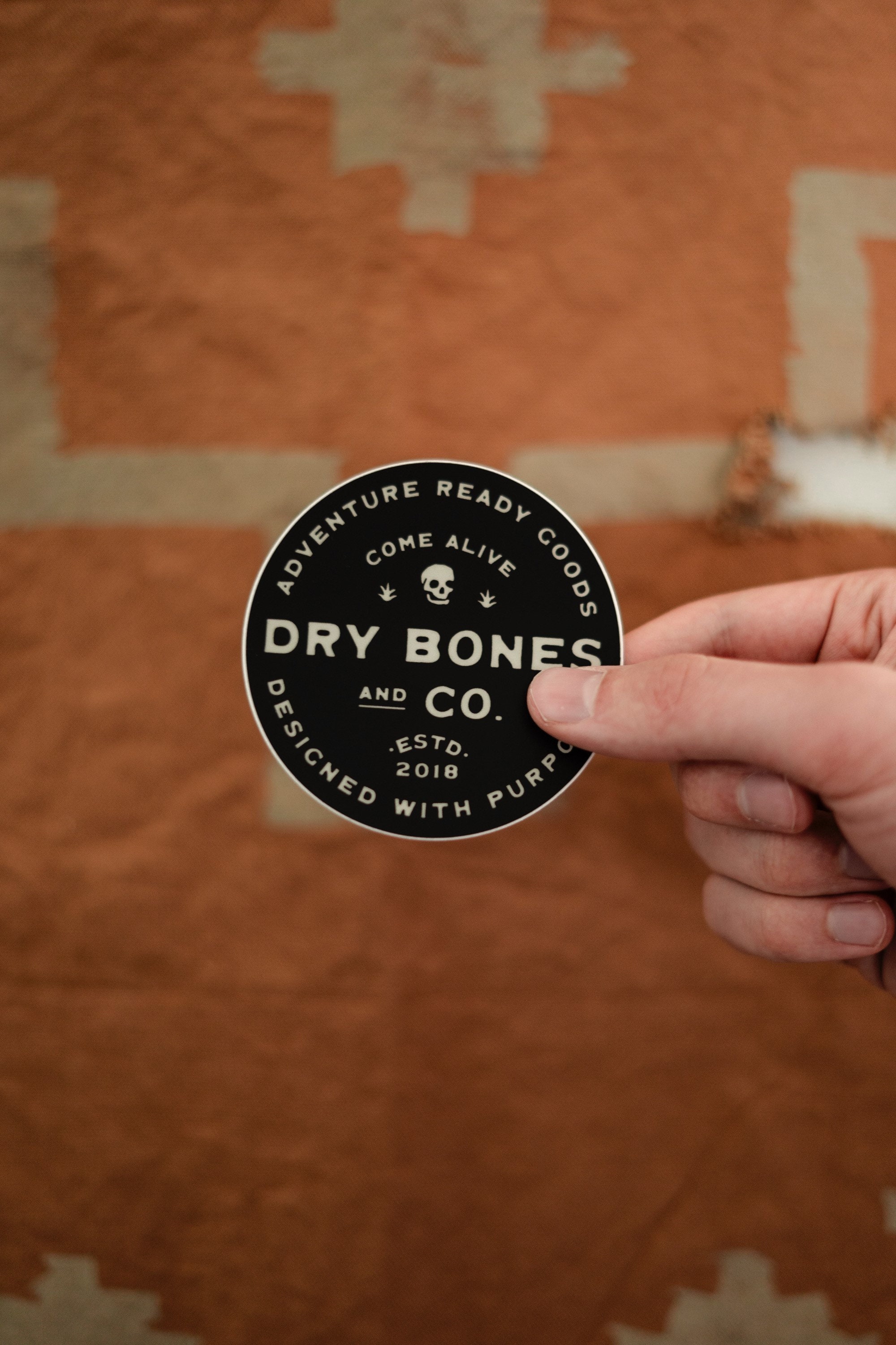 Dry Bones and Co. Logo Sticker - Etsy