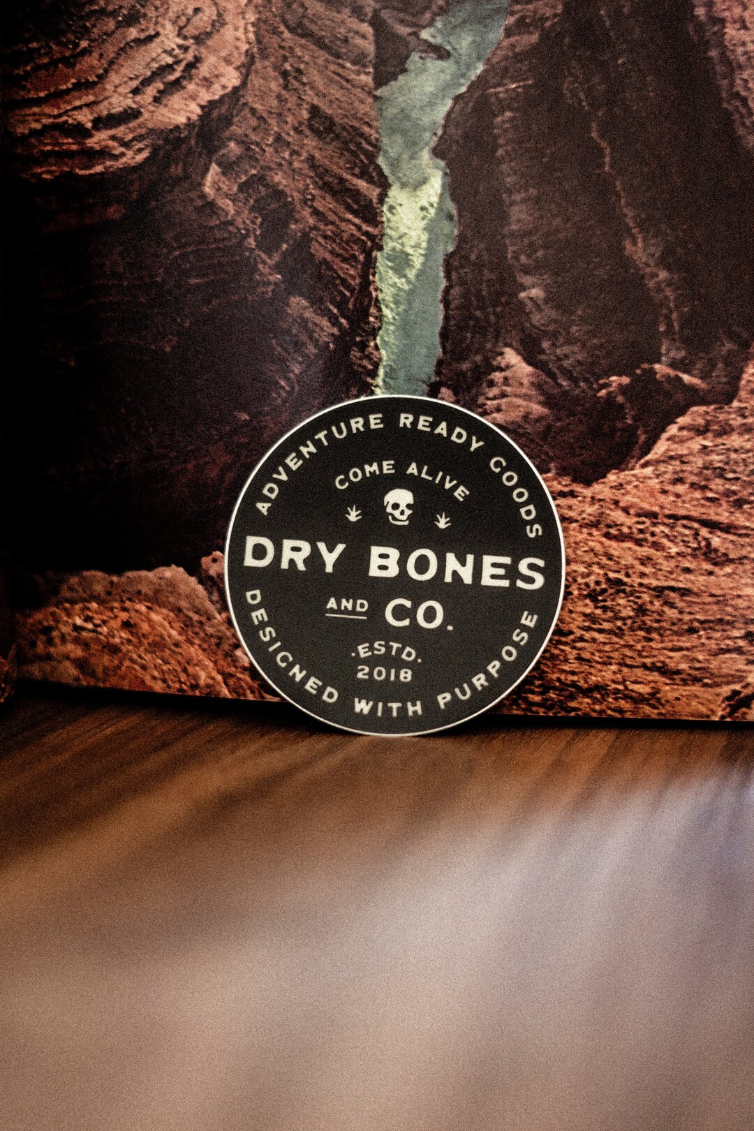 Dry Bones and Co. Logo Sticker - Etsy
