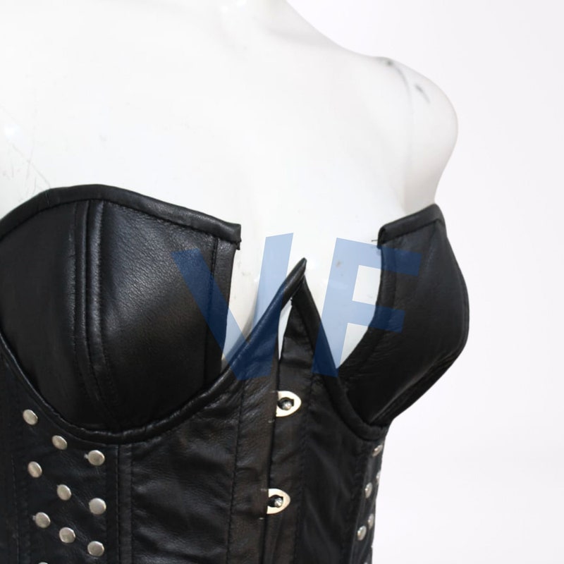 Leather Bustier - Etsy