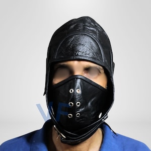 Genuine Leather Aviator Pilot Hat – Warm Fleece Lining, Detachable Fur ...