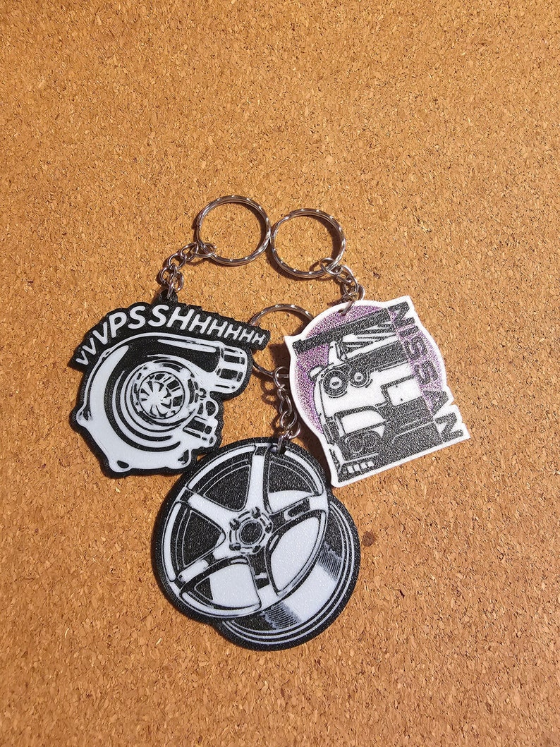 JDM Keyring, Motorsport Japan Nissan Keyring - Etsy