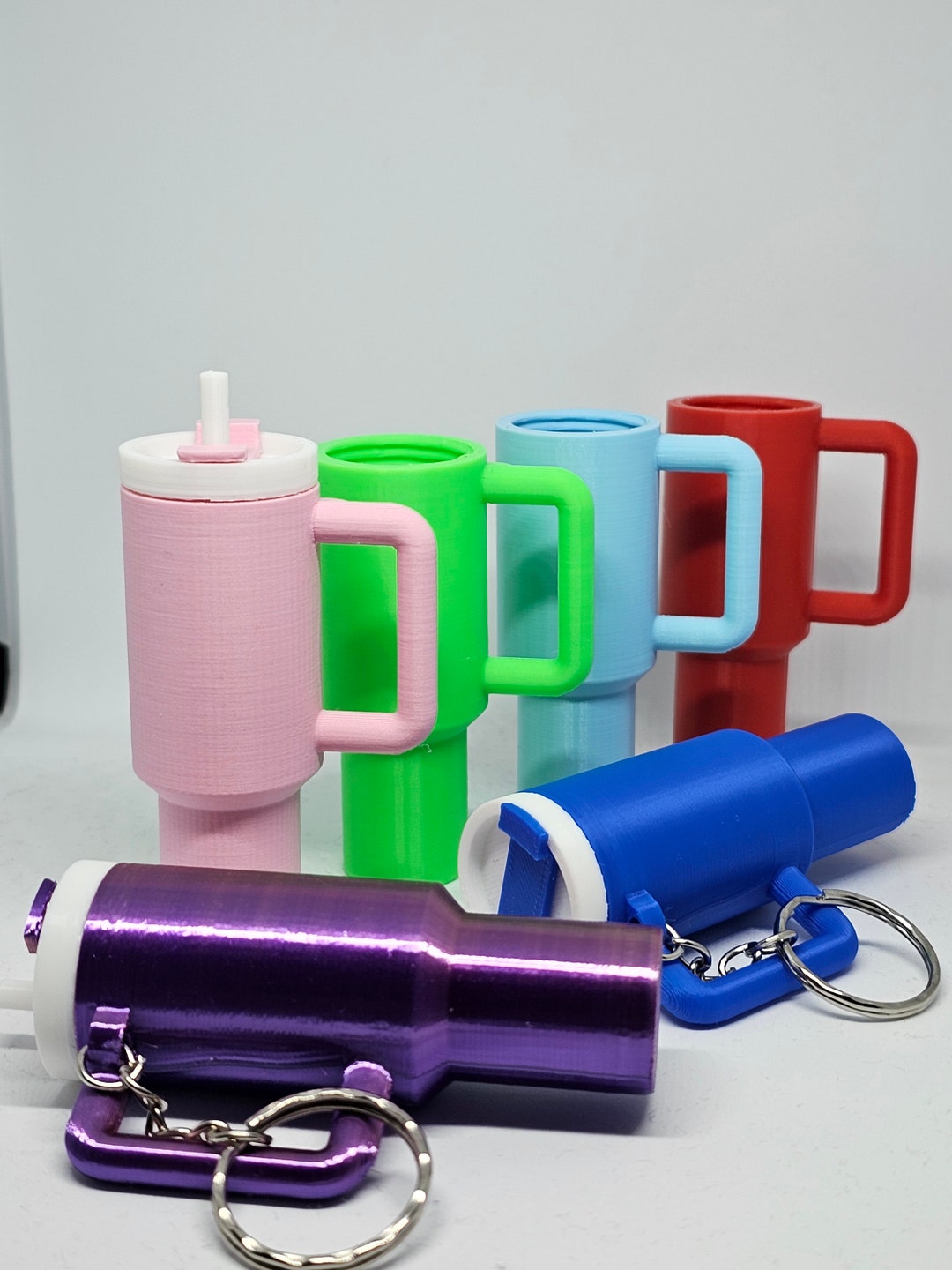 Stanley Cup Keychain Assessory 3d Printed Mini Stanley Cup Quencher - Etsy