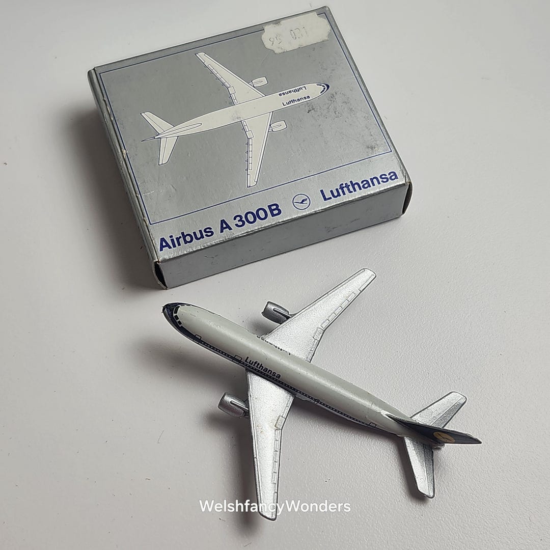 Schabak 1:600 Scale Model Lufthansa Airbus A 300B 903/1A Airplane ...