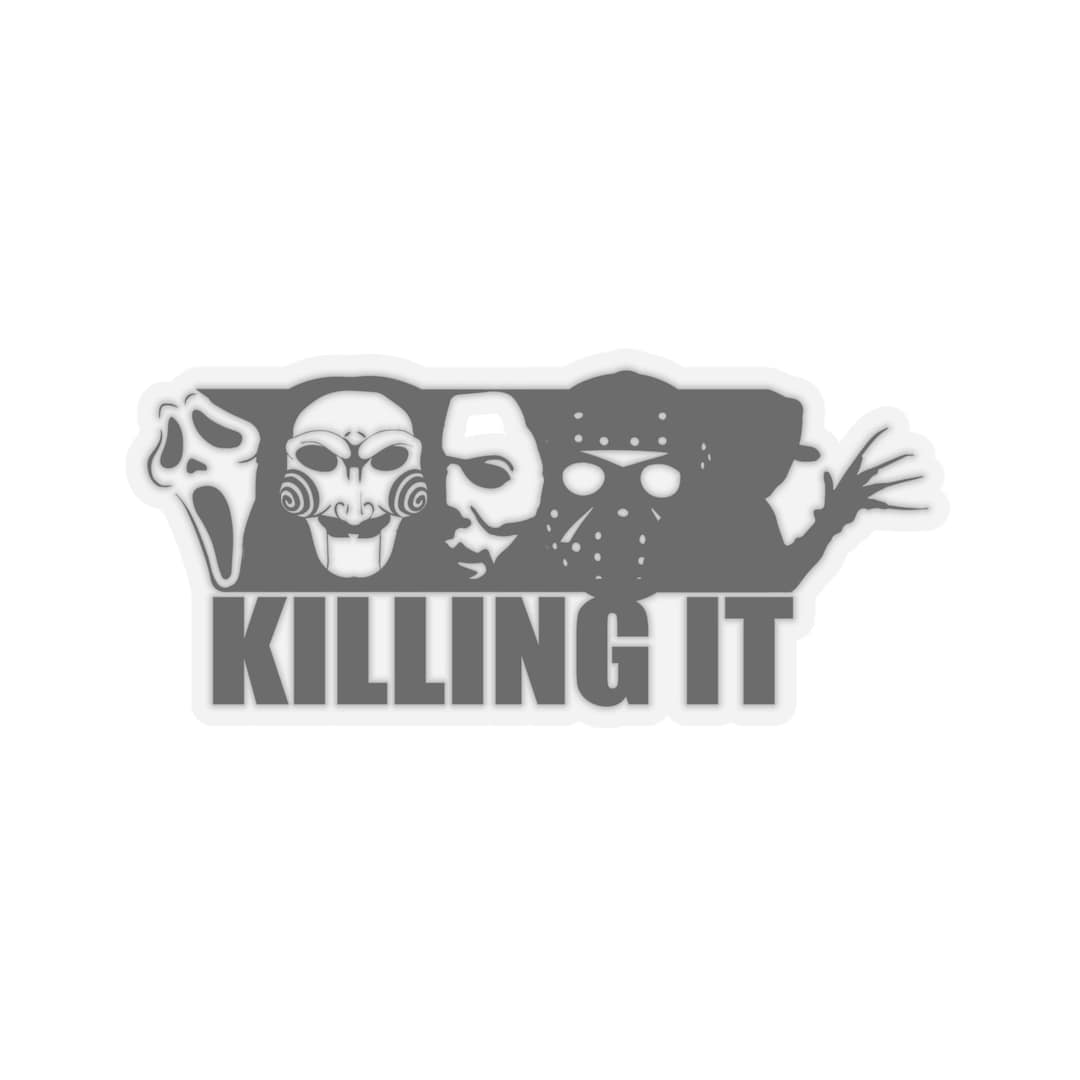 Killing It Horror Sticker - Etsy
