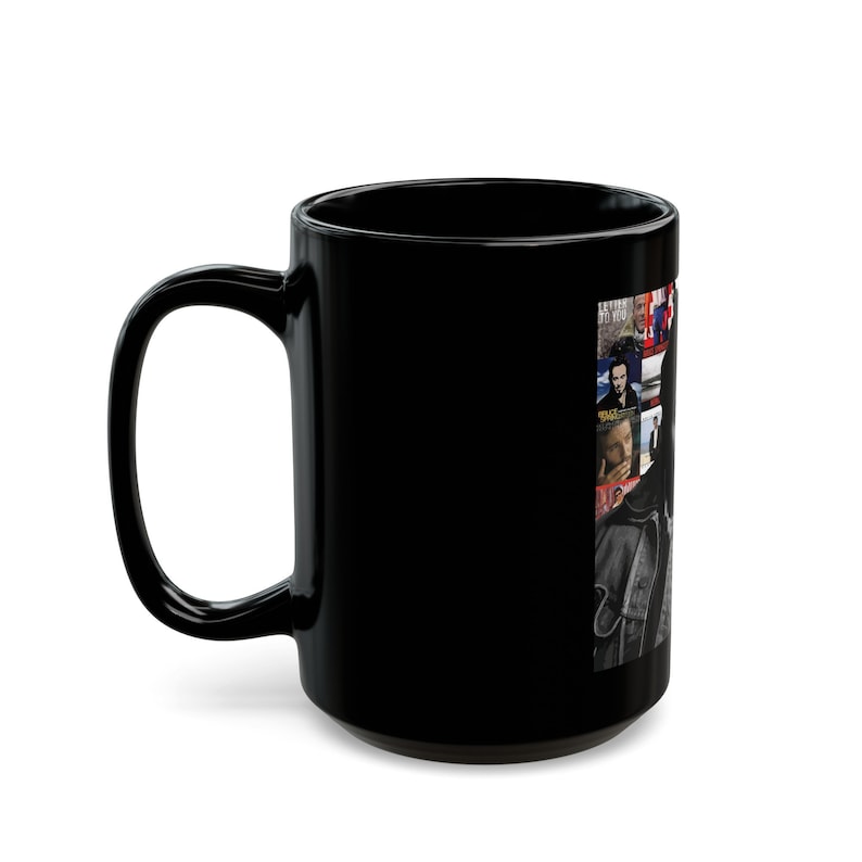 Bruce Springsteen Album Collage Black Mug (15oz) - Etsy
