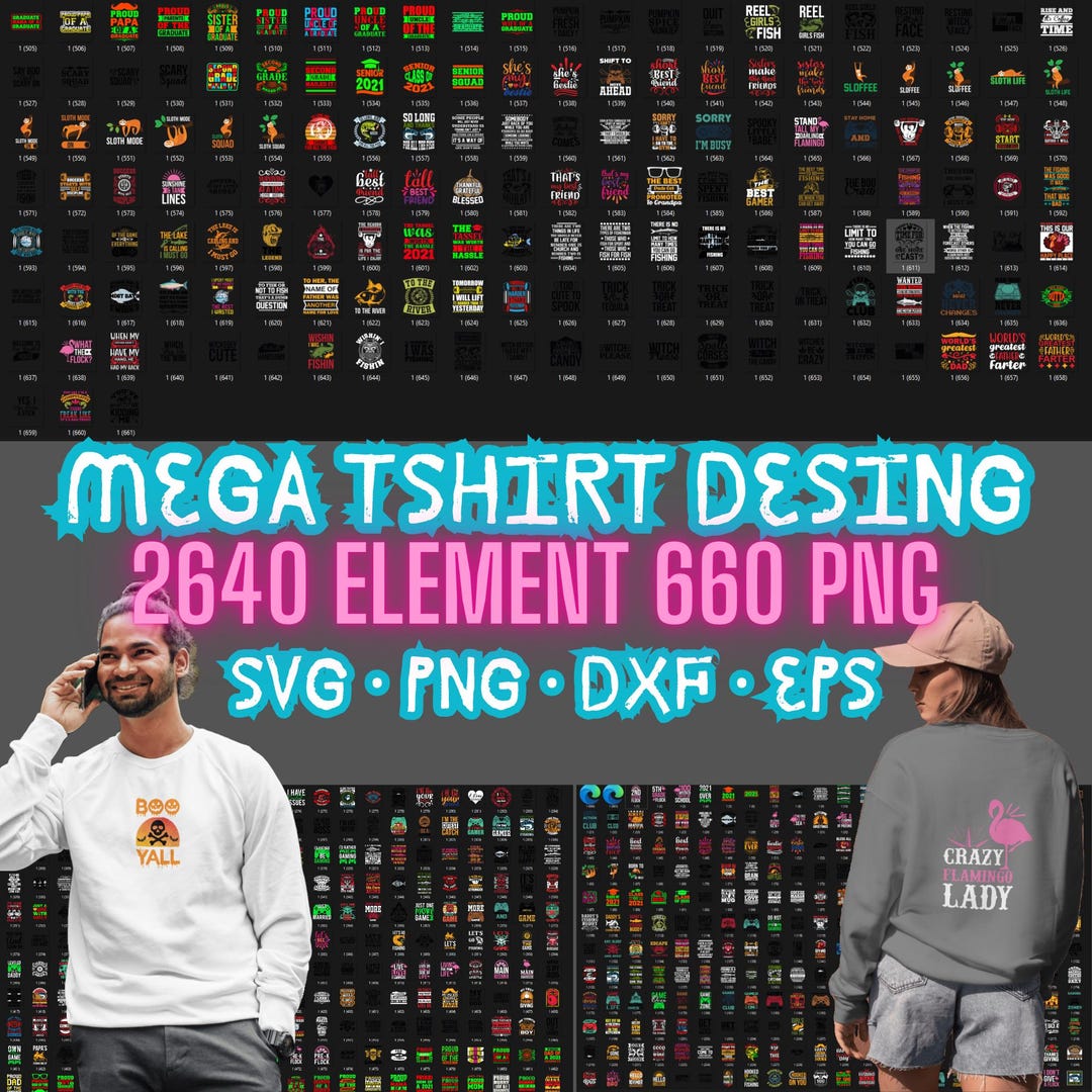 T-shirt Design Mega Bundle, Mega Svg, Png, Big Bundle, Birthday Boy Svg ...