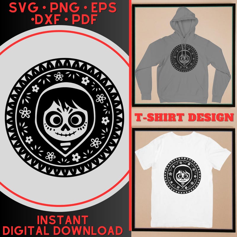 Coco Skull Svg Png - Etsy