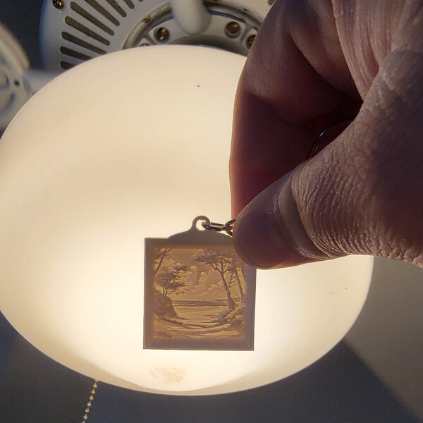 Lithophane Keychain - Etsy