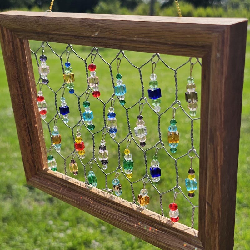 Chicken Wire Sun Catcher - Etsy