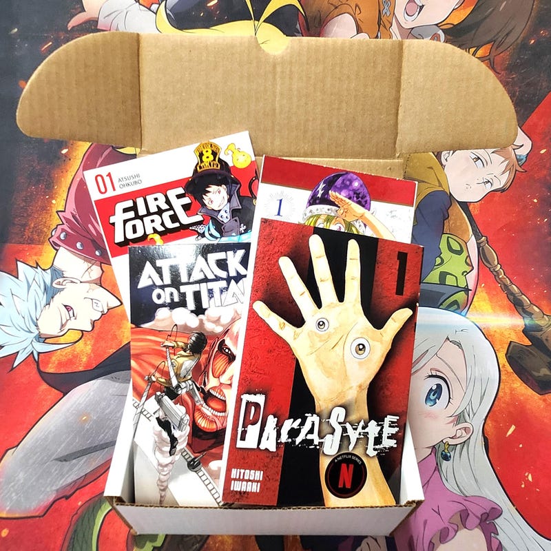 Anime Mystery Box Box - Etsy