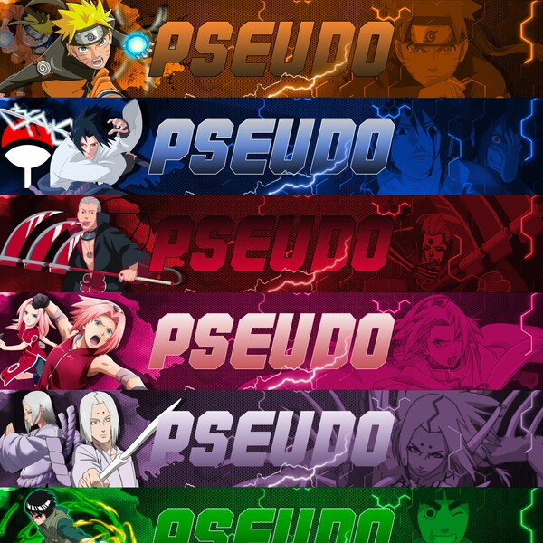 Naruto Banner - Etsy