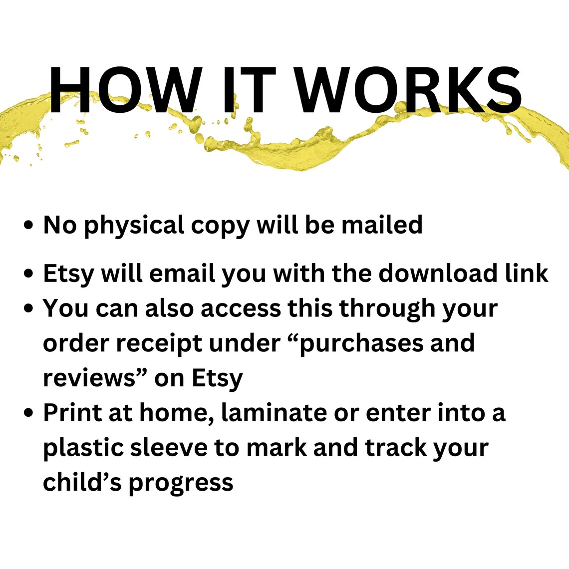 Beginner Potty Training Chart, Children's Printable Potty Training ...