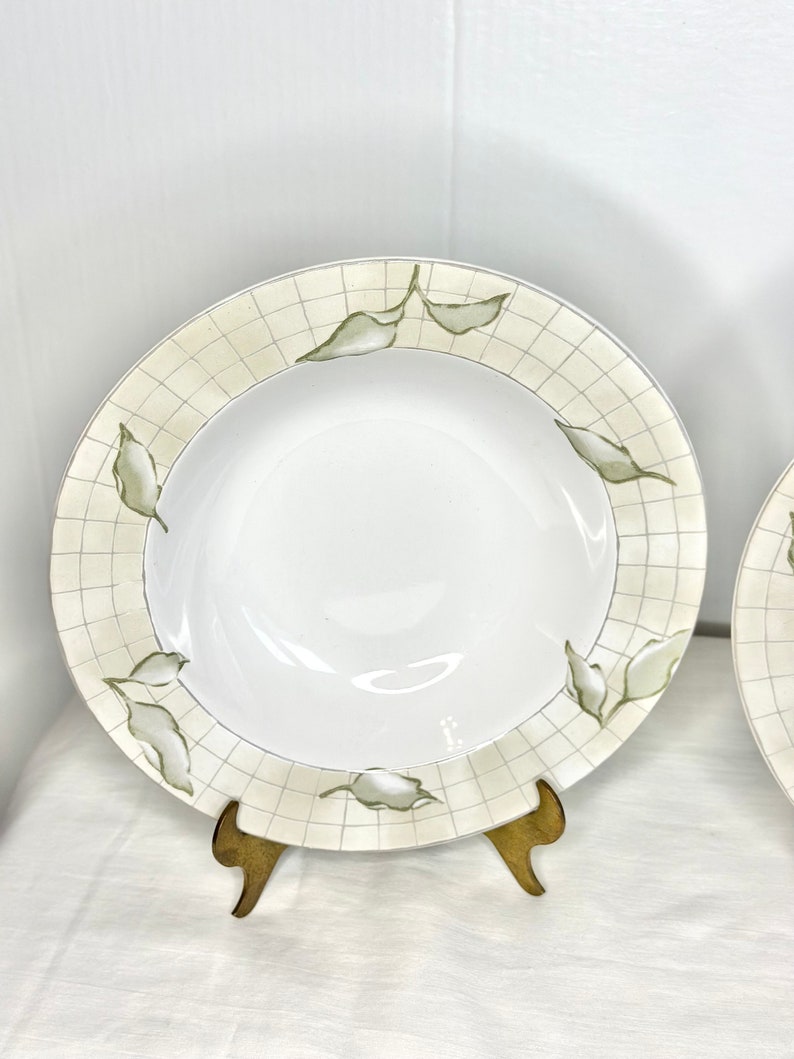 Stoneware Linen Flower PTS International Interiors China Dinnerware ...