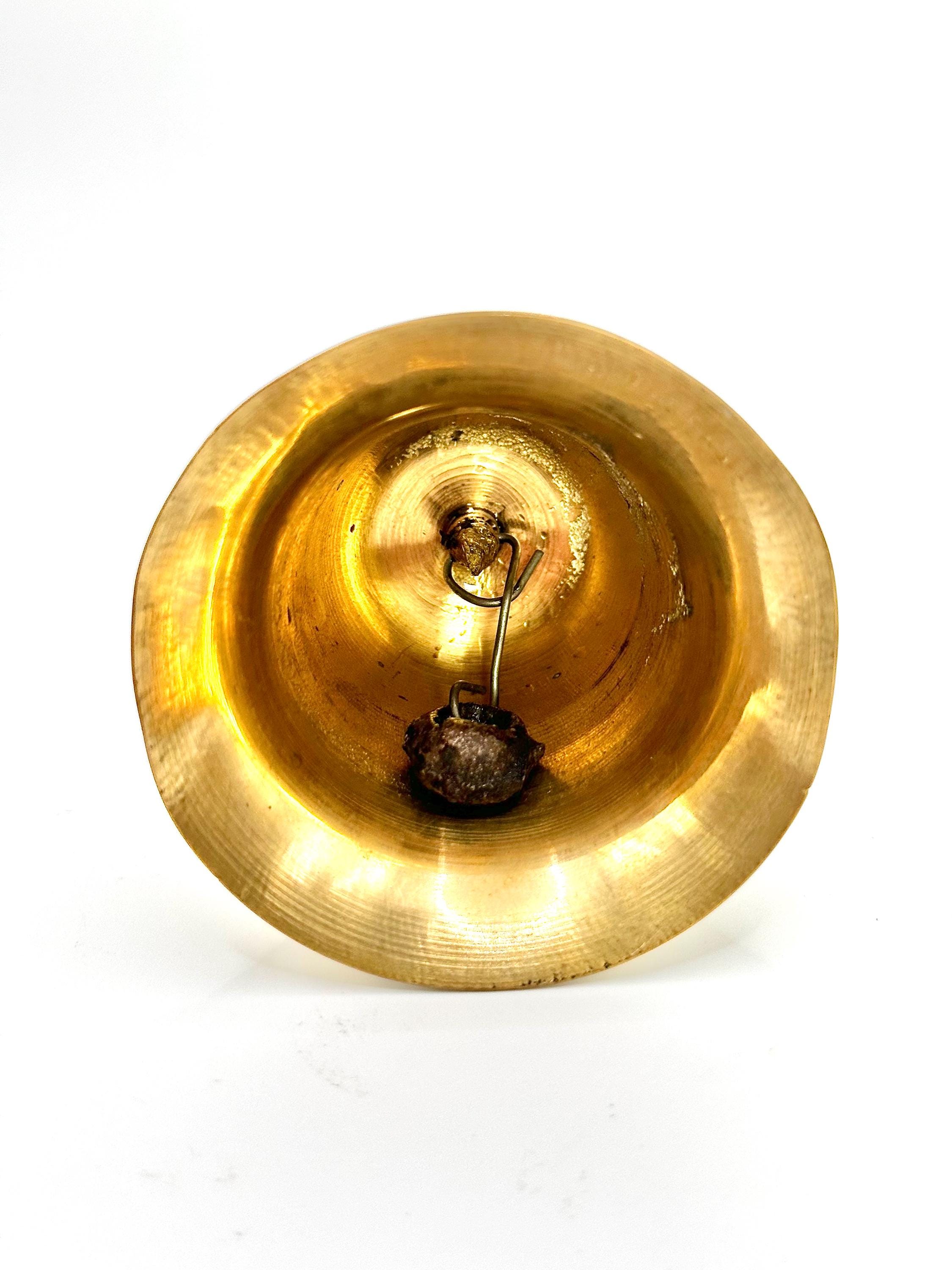 Antique Brass Music Bell - Etsy