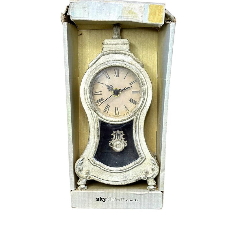 Distressed Clock - Etsy
