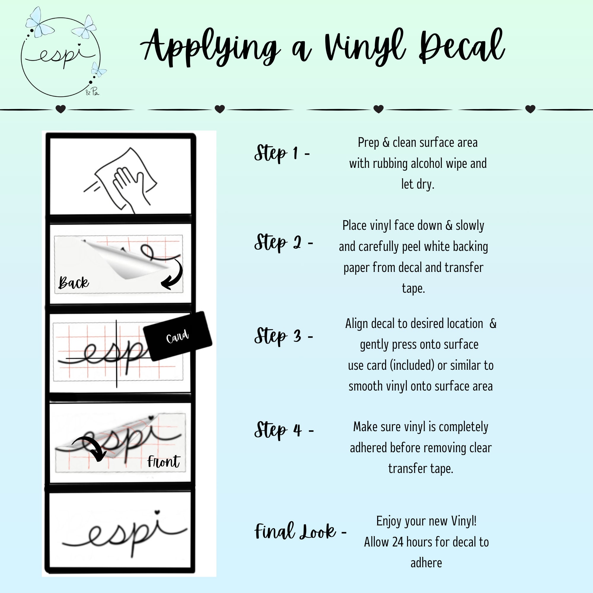 Custom Vinyl Logos & Decals - Etsy