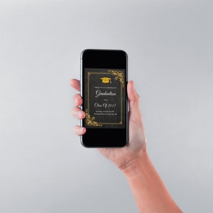 Classic Graduation Party Invitation - Etsy