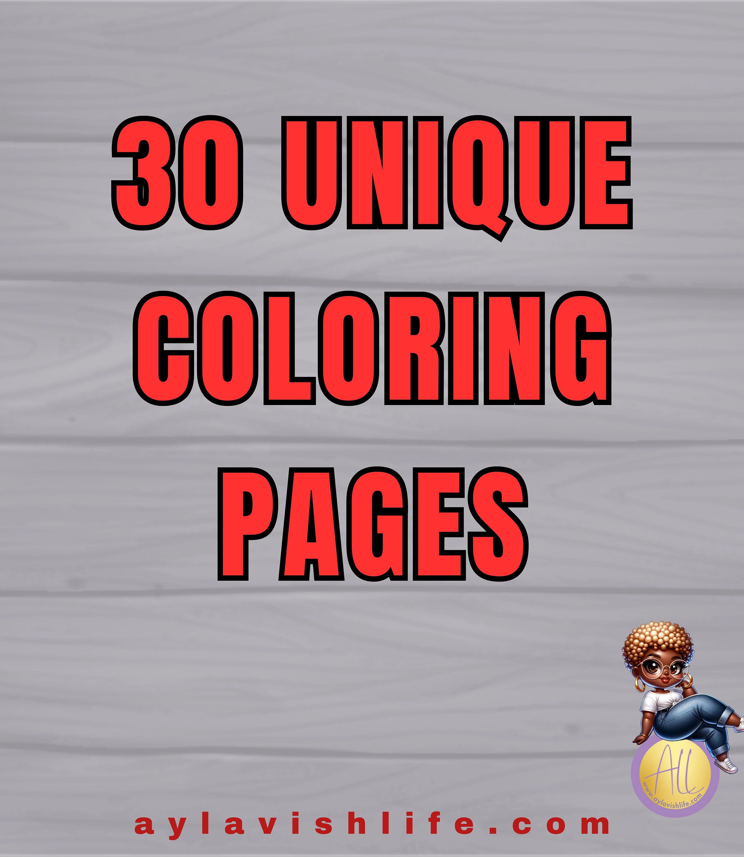 Coloring Page Bundle | Empowerment Art: African American Women Coloring ...