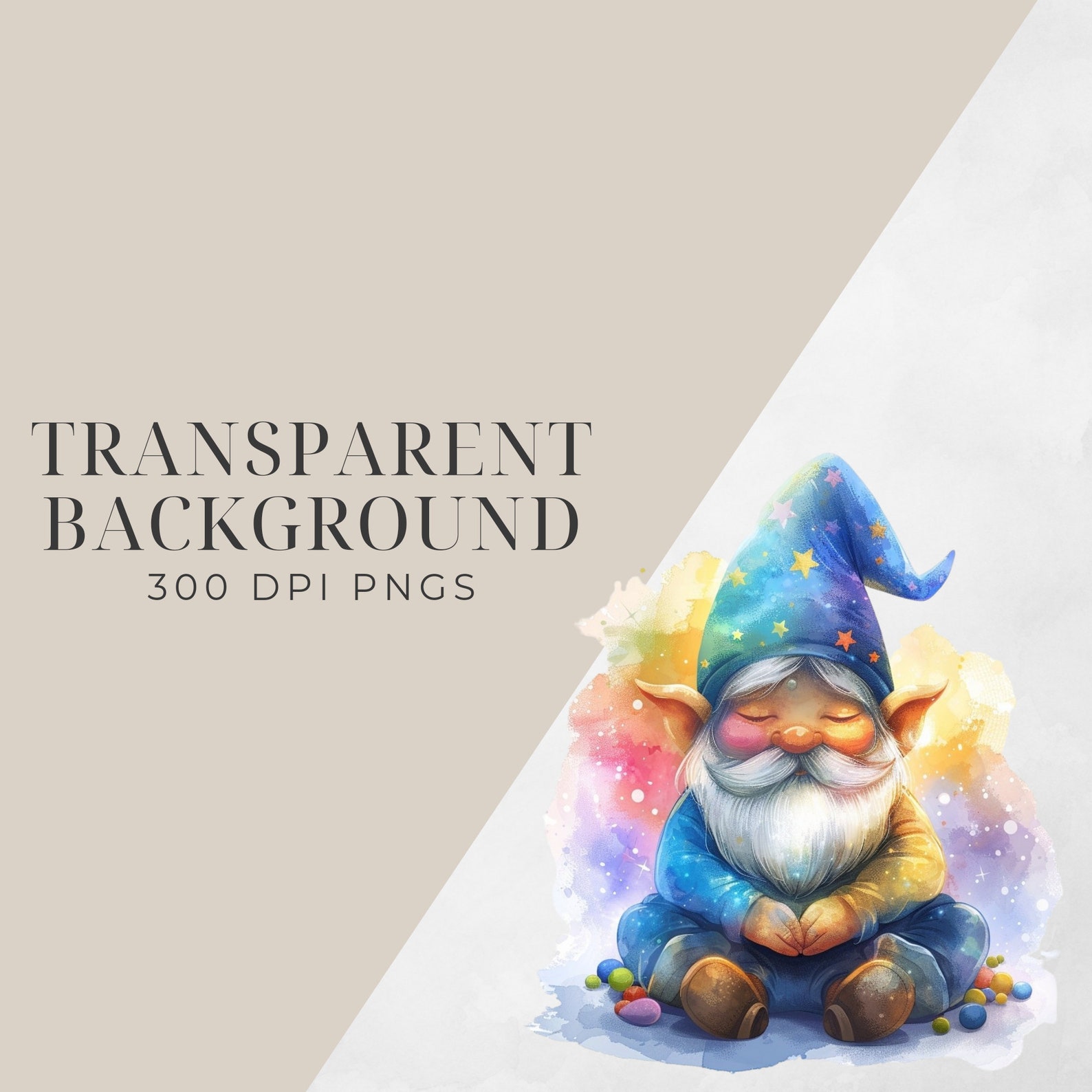 Pride Gnome Clipart Watercolor Gnome Clipart Camping Gnome Clipart Baby ...