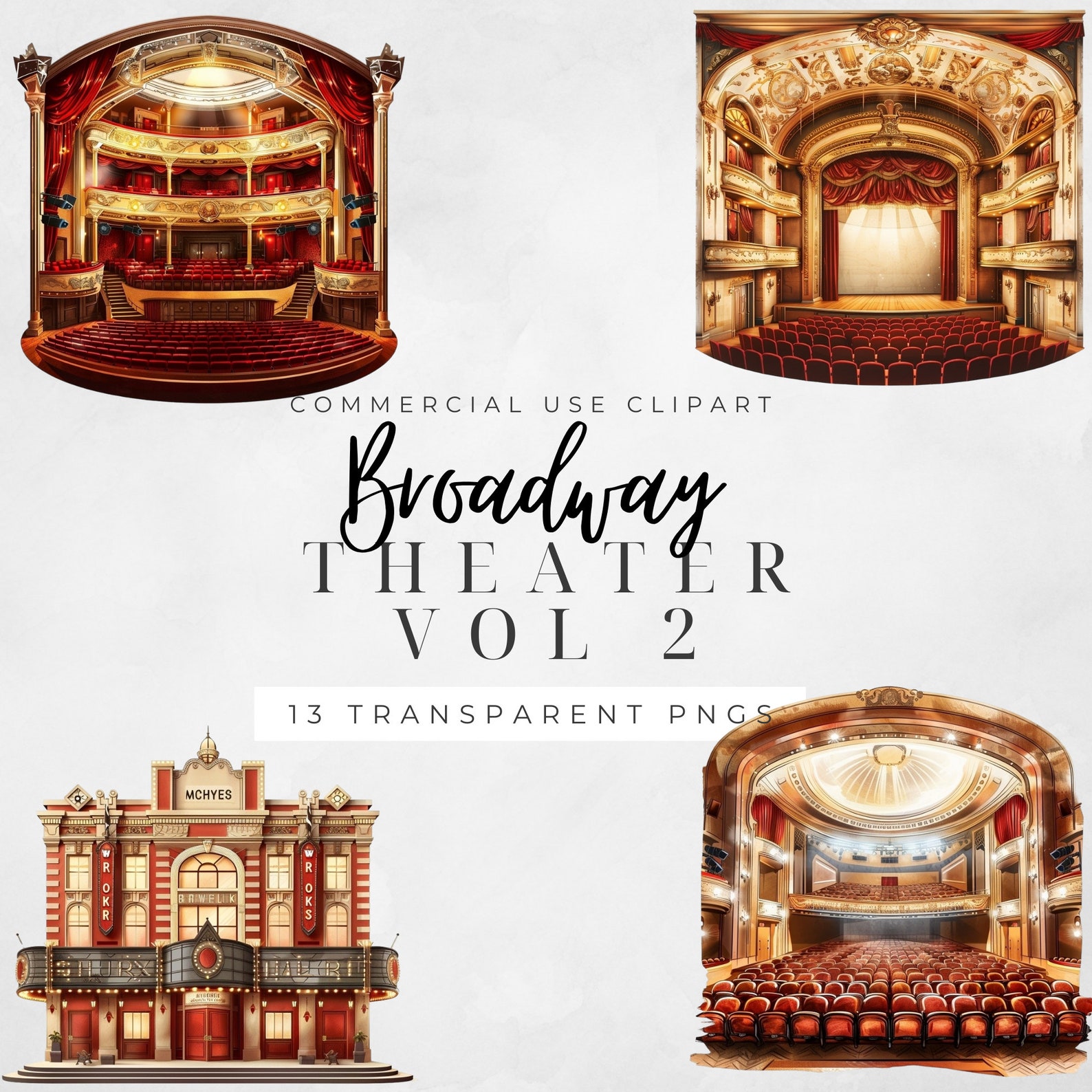 Broadway Musical Clipart Musical Theater Broadway Singer Broadway ...