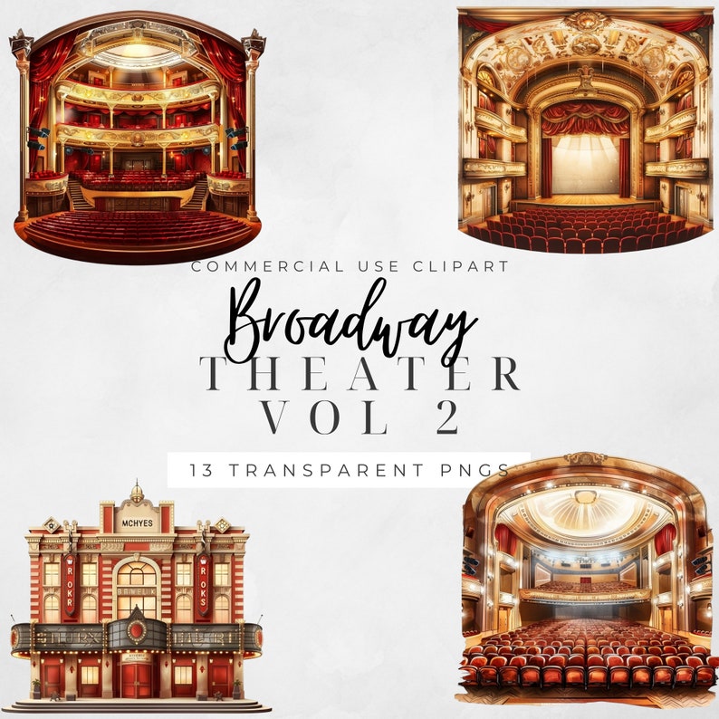Broadway Musical Clipart Musical Theater Broadway Singer Broadway ...
