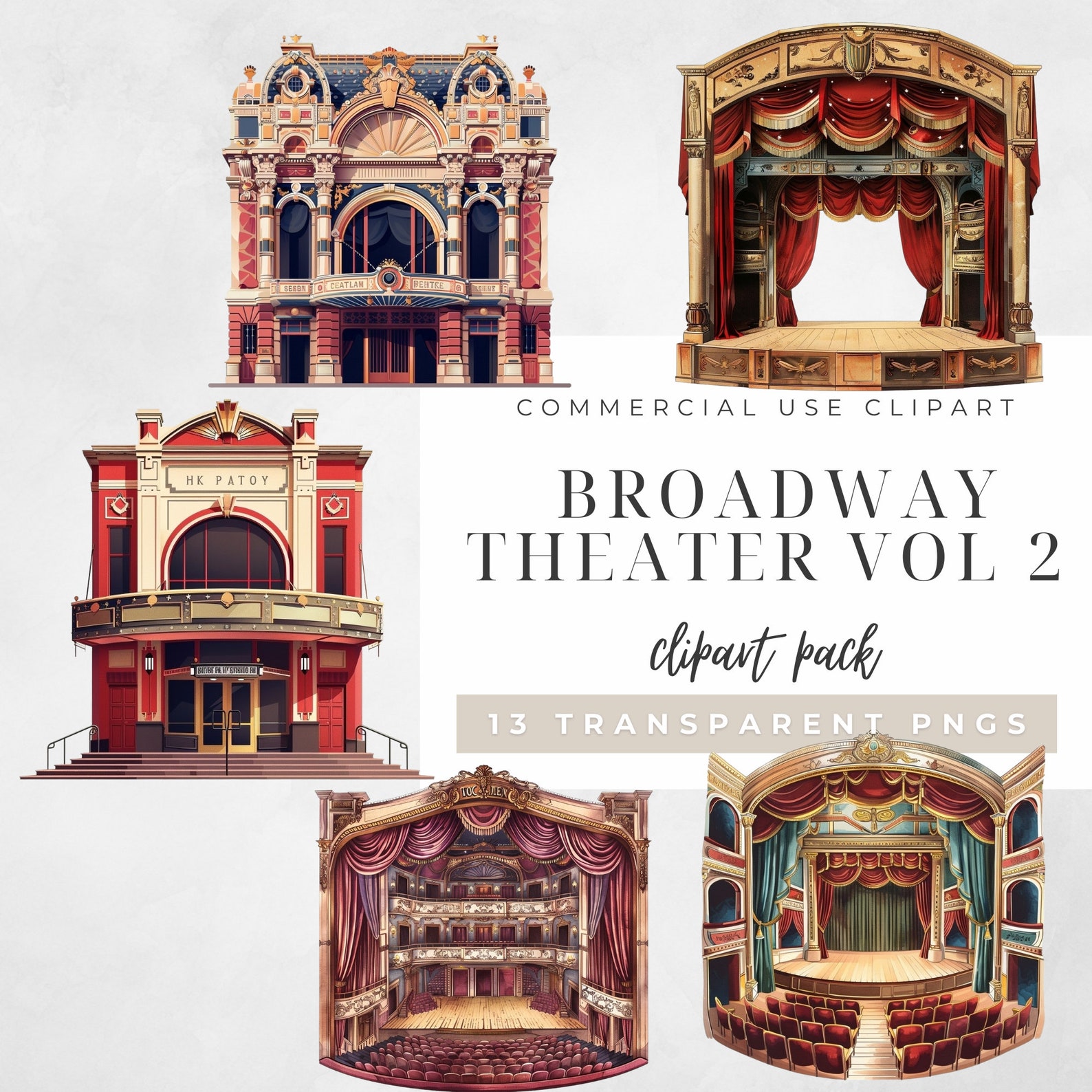 Broadway Musical Clipart Musical Theater Broadway Singer Broadway ...