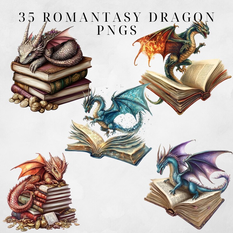 Dragon and Books Clipart Dragon Rider Clipart Purple Dragon Clipart ...