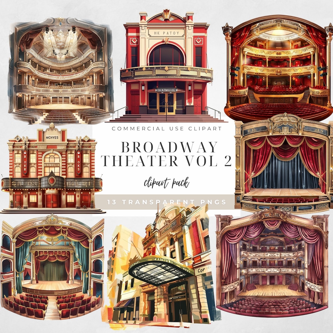 Broadway Musical Clipart Musical Theater Broadway Singer Broadway ...