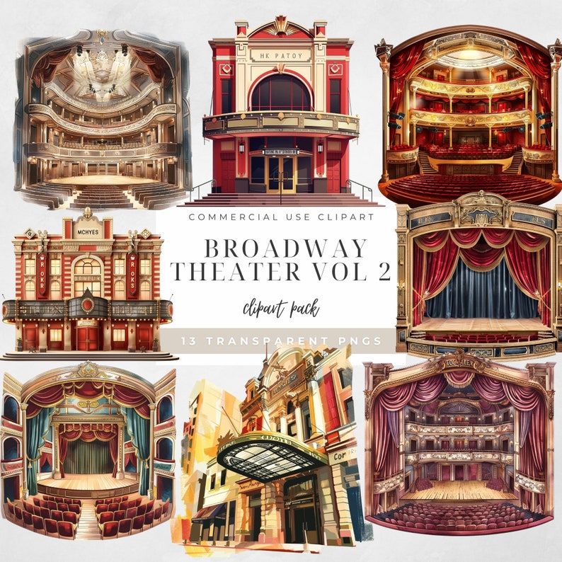 Broadway Musical Clipart Musical Theater Broadway Singer Broadway ...