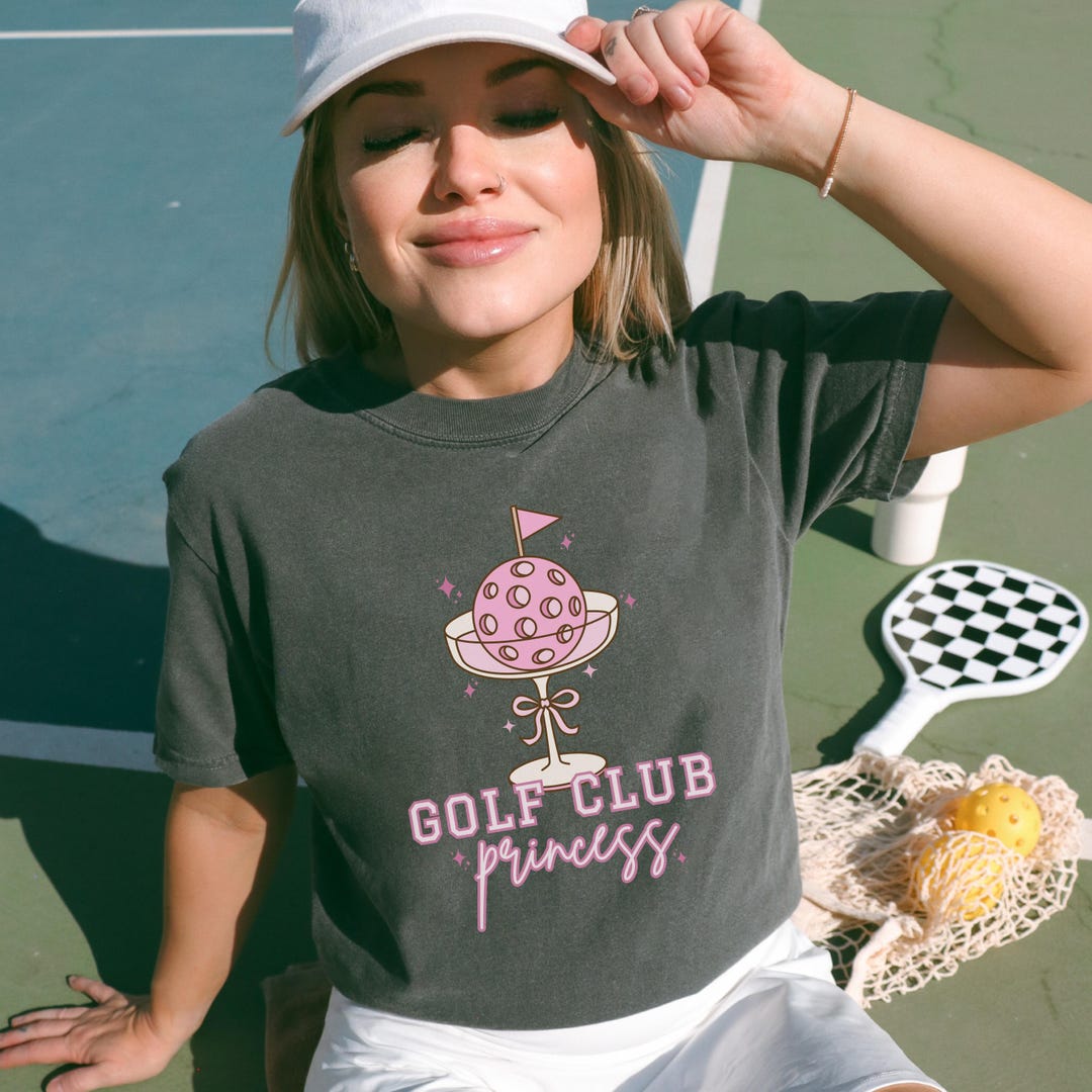 Golf Club Princess Golf Cart Passenger Princess Golf Girlfriend Shirt ...