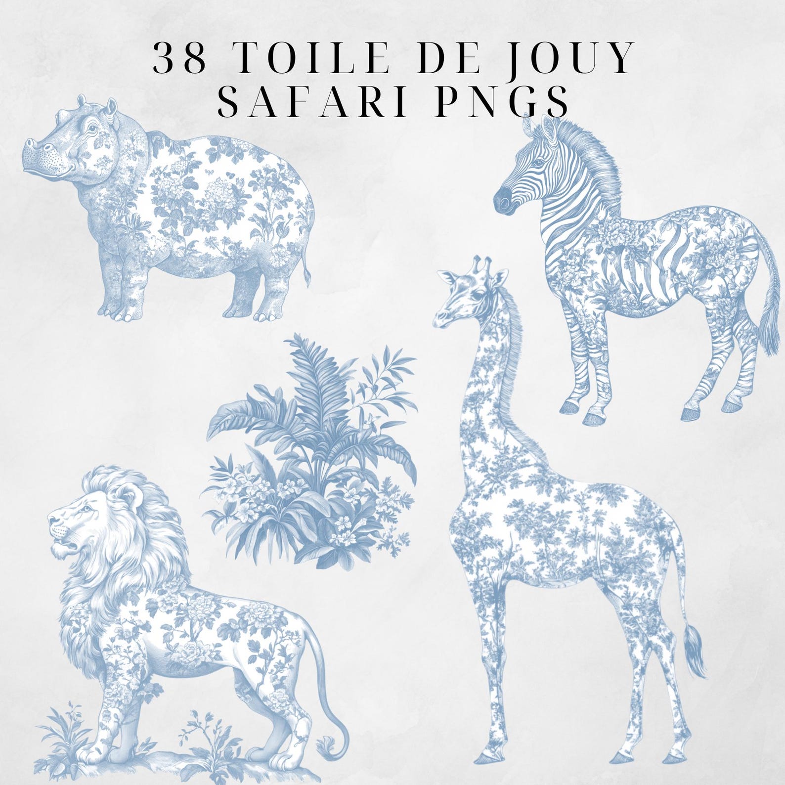 Safari Toile Baby Shower Clipart Safari Girl Pink Safari Animals Safari ...