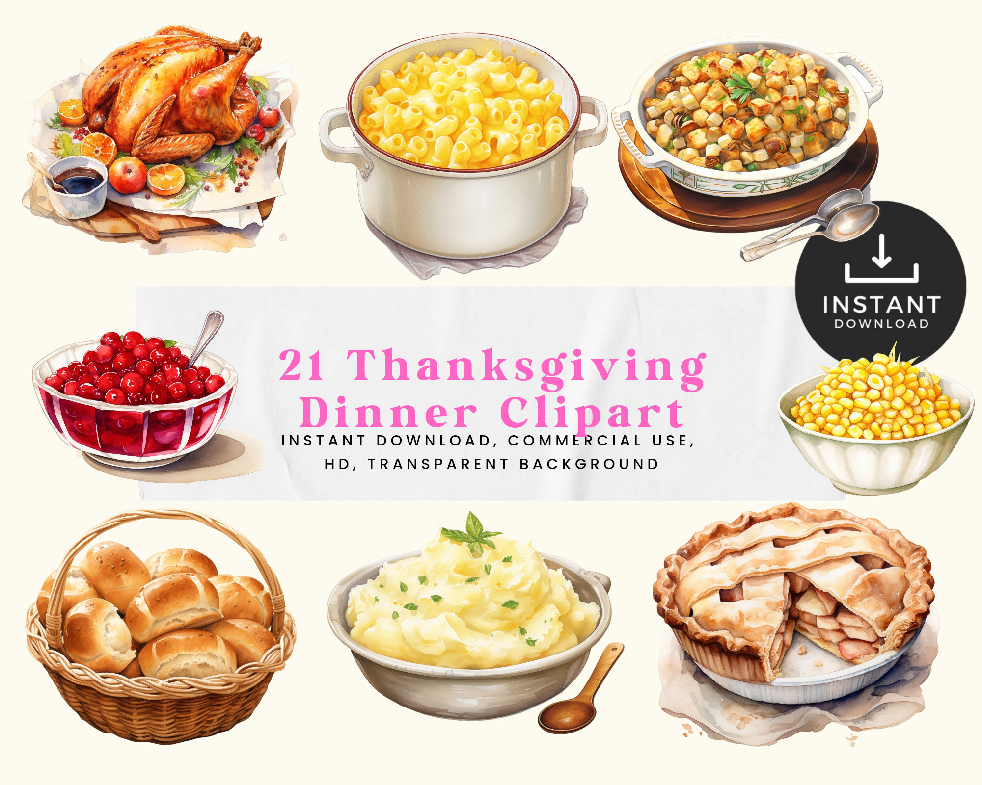 Thanksgiving Clipart Thanksgiving Png Thanksgiving Svg Autumn Clipart ...