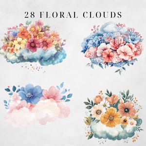 Cloud 9 Clipart Baby Pink Clouds Clipart Clouds and Dreaming Clipart ...