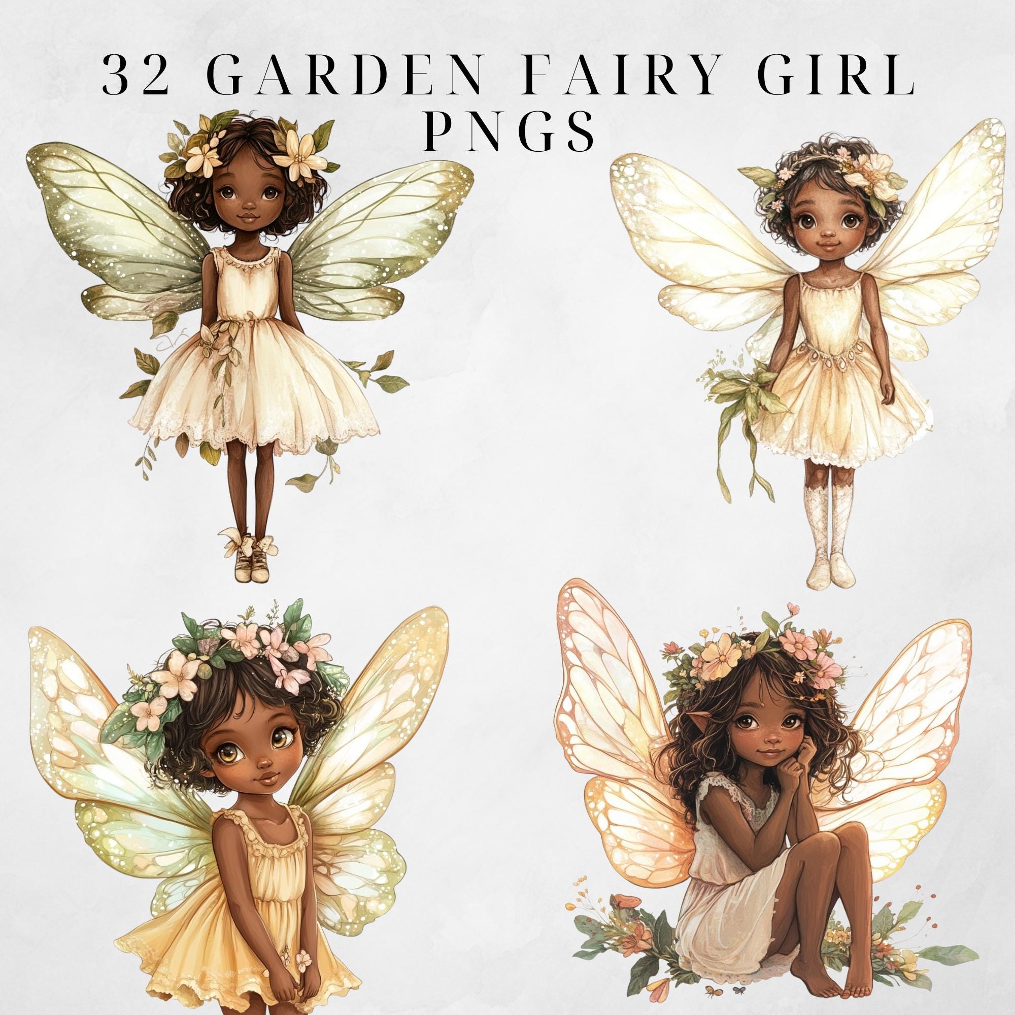 Fairy Clipart Dark Skin Black Fairy Dark Skin Fairy Png Black Girl ...