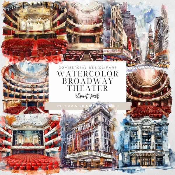 Broadway Musical Clipart - Etsy