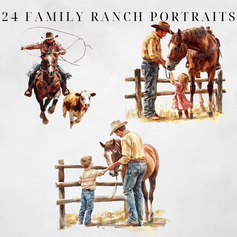 Rodeo Clipart Boy My First Rodeo Mommy and Son Father Daughter Son ...