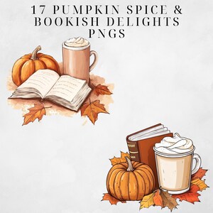 Fall Bookish Clipart Fall Bucket List Trendy Bookish Png Books Fall Png ...