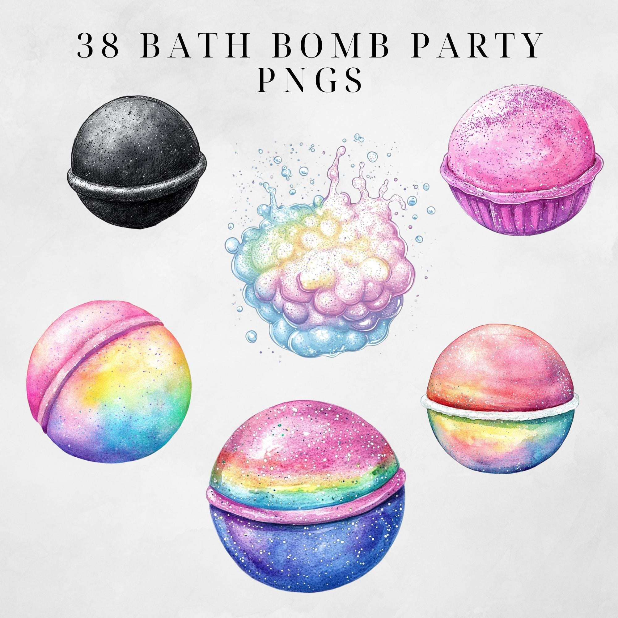 Bath Bomb Clipart Bath Bomb Png Bath Bubbles Clipart Spa Clipart Bath ...
