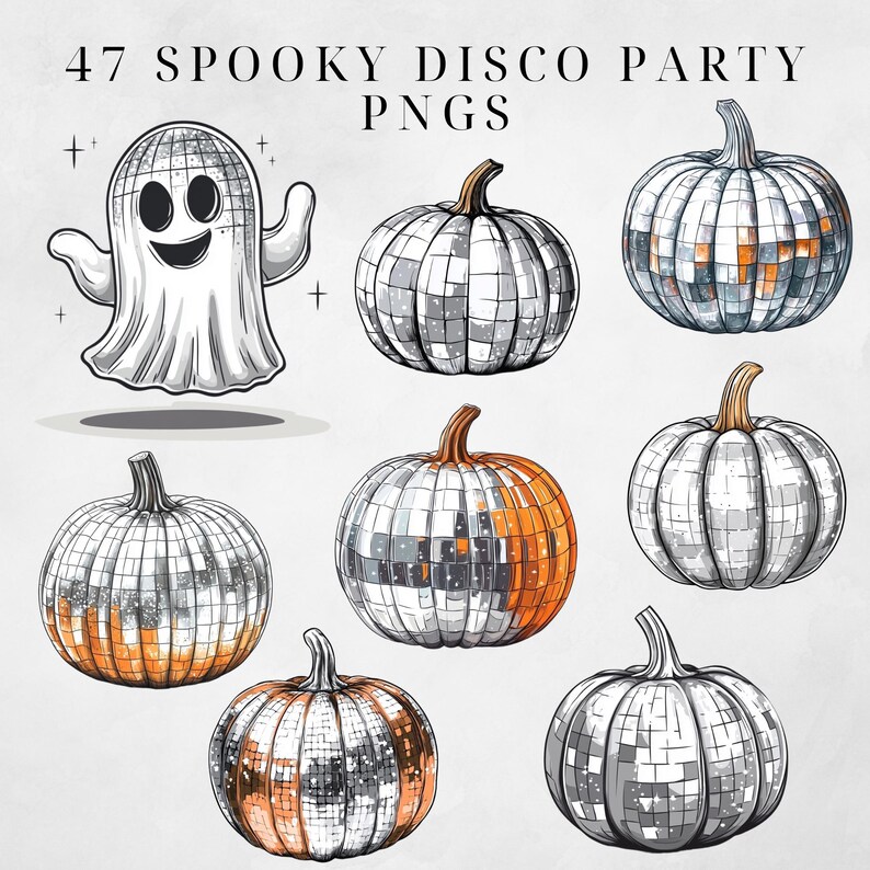 Disco Halloween Clipart Disco School Clipart Silver Disco Ball Clipart ...